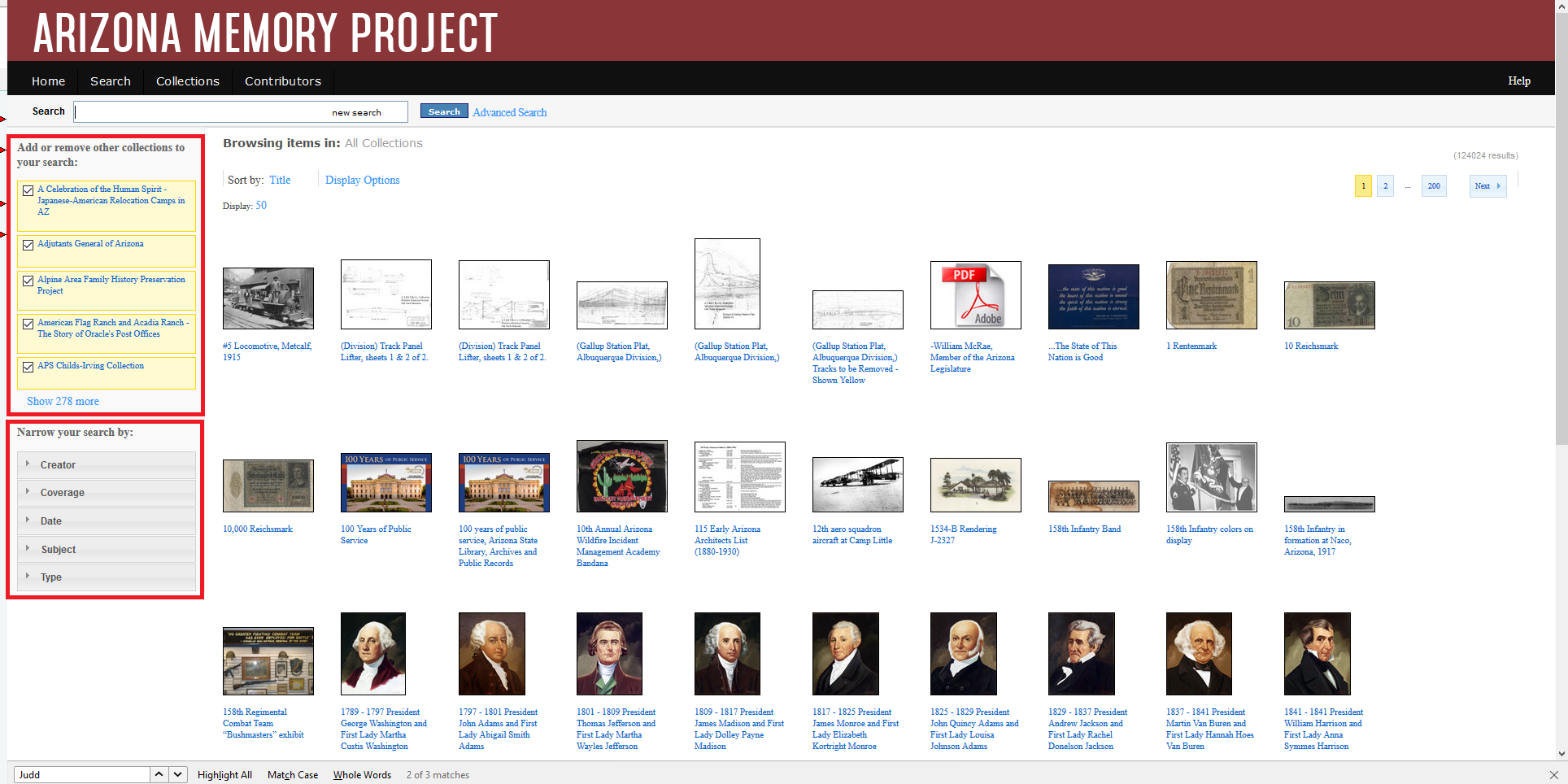 Discover … The Arizona Memory Project – KindredPast